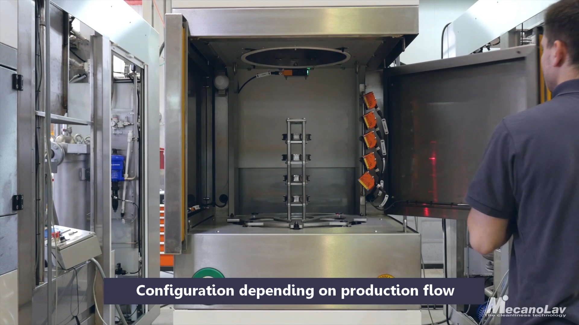 Industrial Cell Parts Washer - Mecanofast