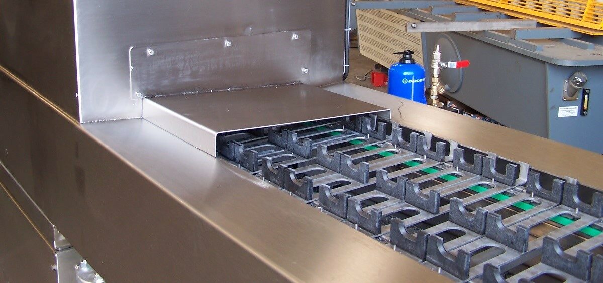 Washing Tunnel for Industrial parts - Cleaning & degreasing
